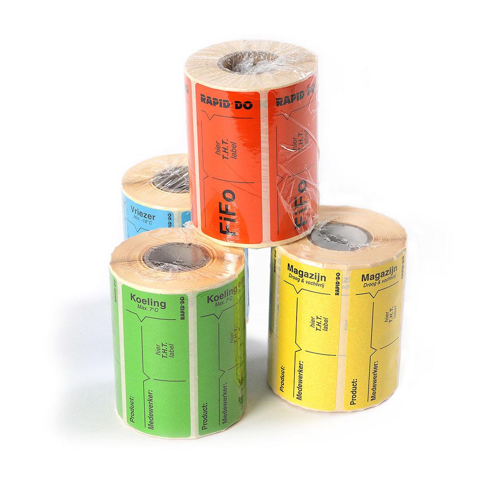 Productstickers FiFo (navulling) | Rapid-do